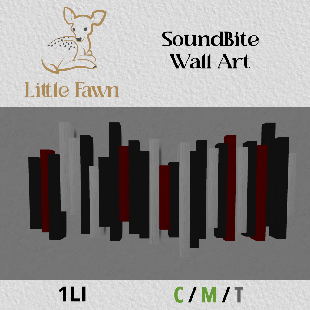LF-Soundbite Wall Art 2LI **ADD**